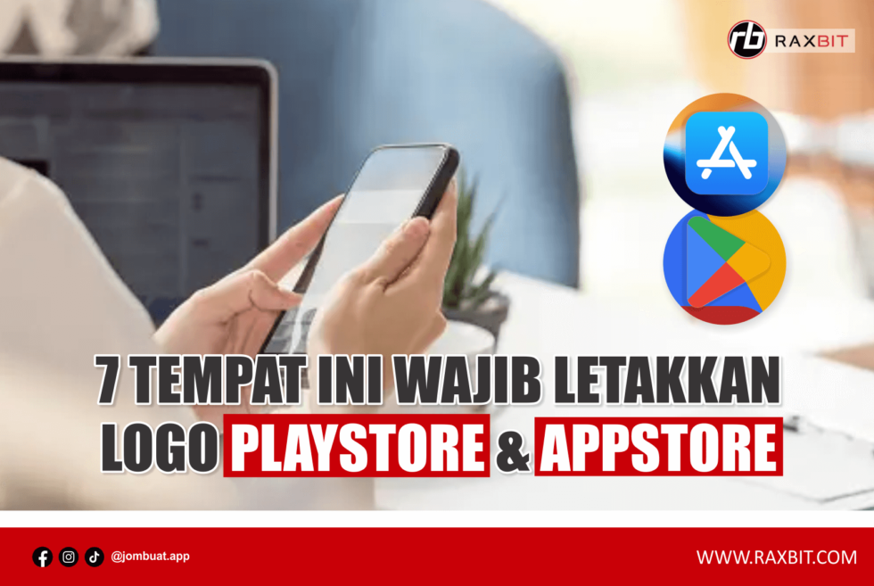 Dah Ada Mobile App ? Gunakan Logo Playstore & Appstore di Semua Medium ...